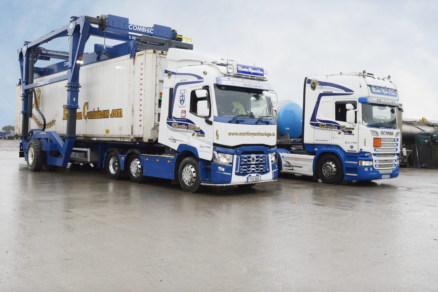 Container Transport Dublin - Martin Ryan Haulage